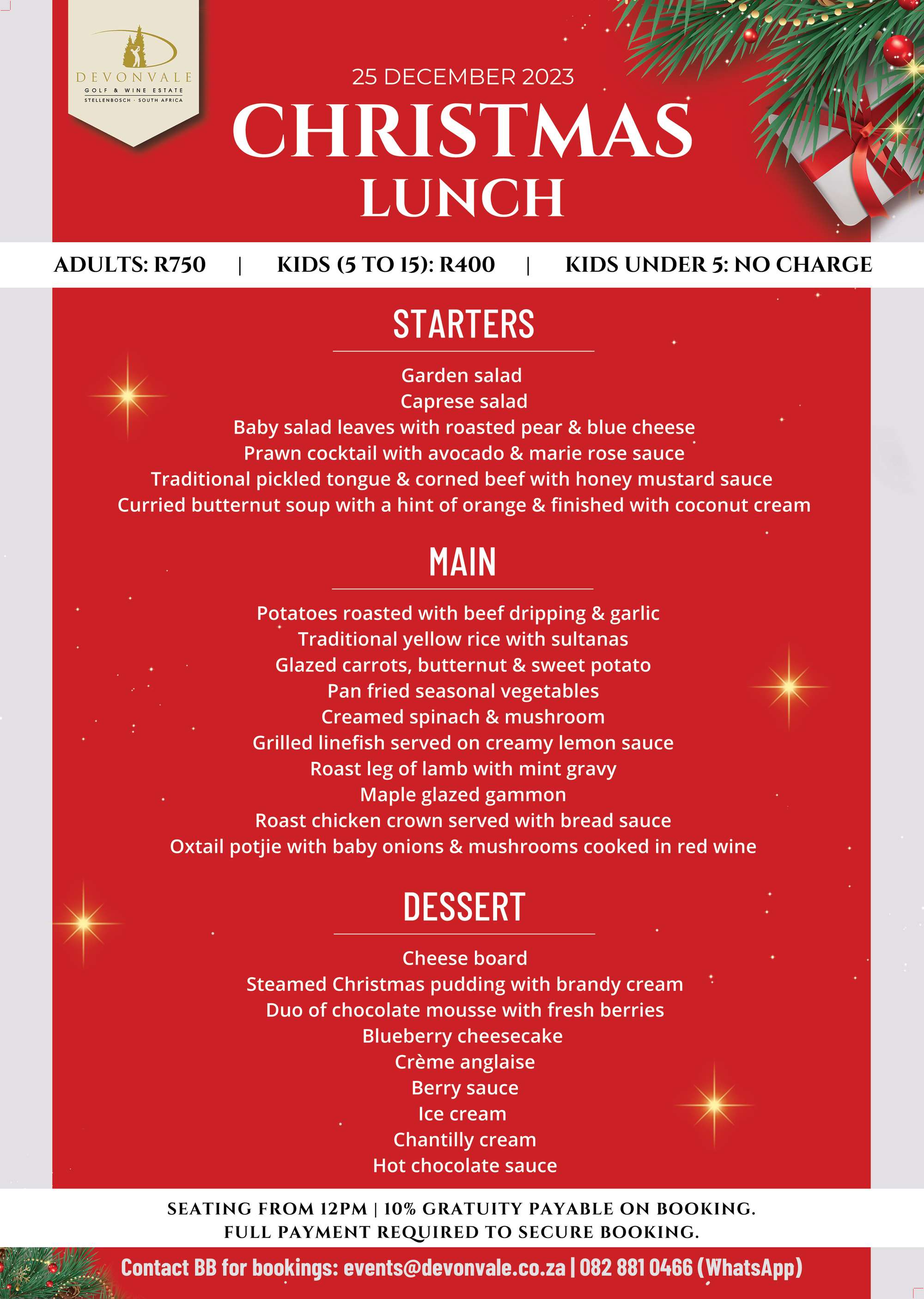 Devonvale Golf and Wine Estate